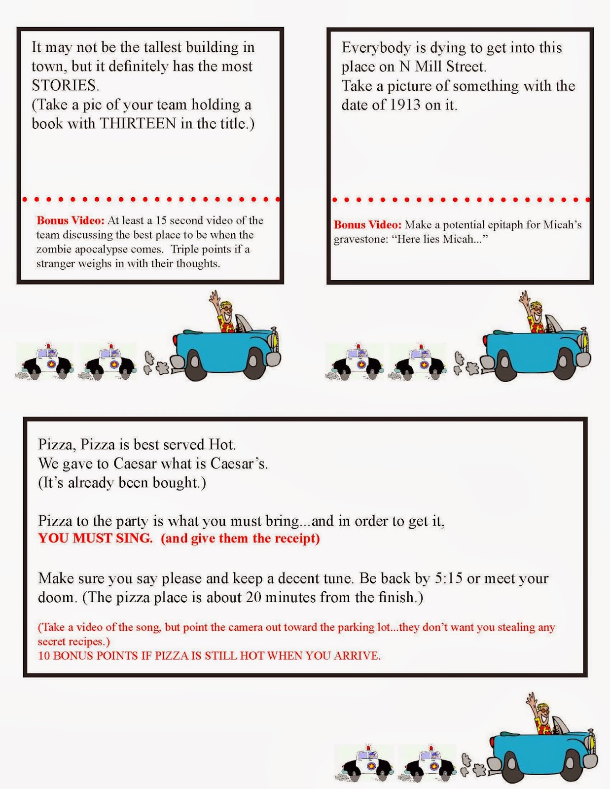 Road Rally Ideas For Adults at Freddie Johson blog