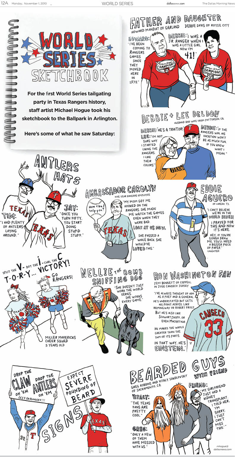 michael hogue reportage: For the first World Series tailgating party in ...