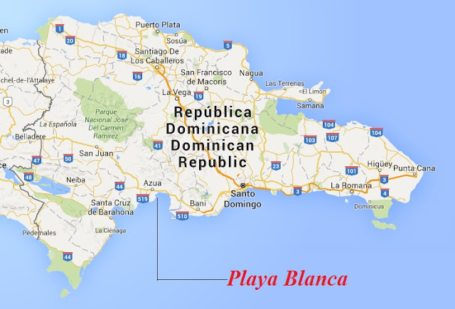 Ningún lugar está lejos... en RD: Para perderse: playa Blanca (Azua)