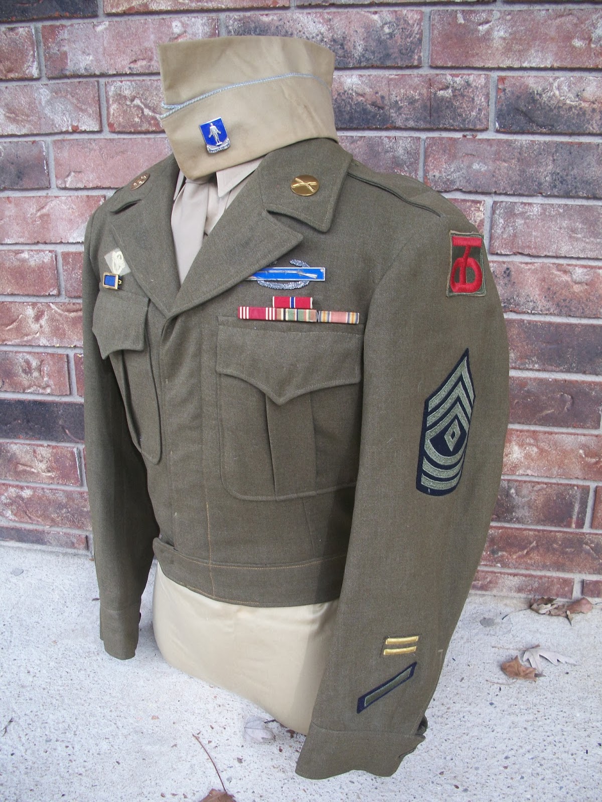 76th Infantry Division in WWII Collection: 417th HQ-Co 1st Sergeant ...