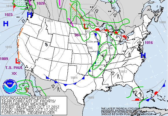 Warm & Breezy Today As Cold Front Approaches.