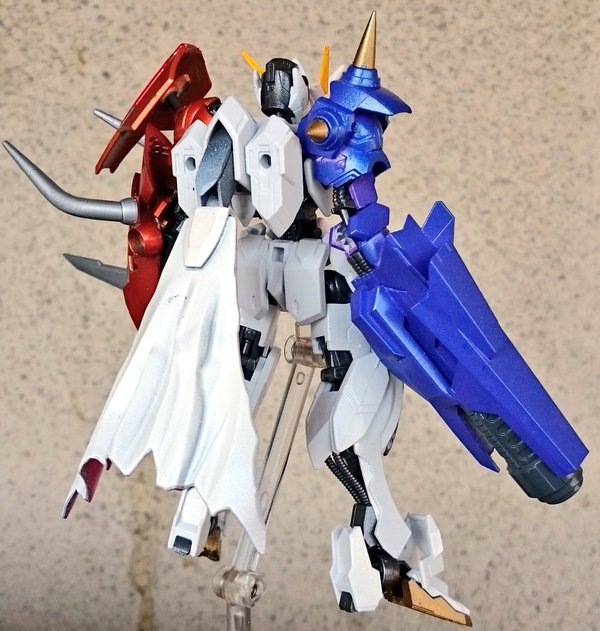 GUNDAM GUY: HG 1/144 Gundam Barbatos Omegamon - Custom Build