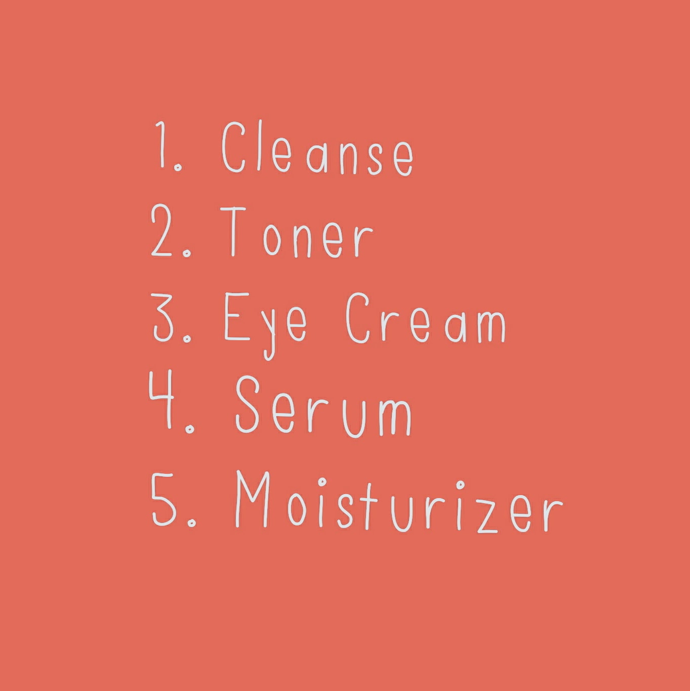 B.F.F: My 5 Step Skin Care Routine