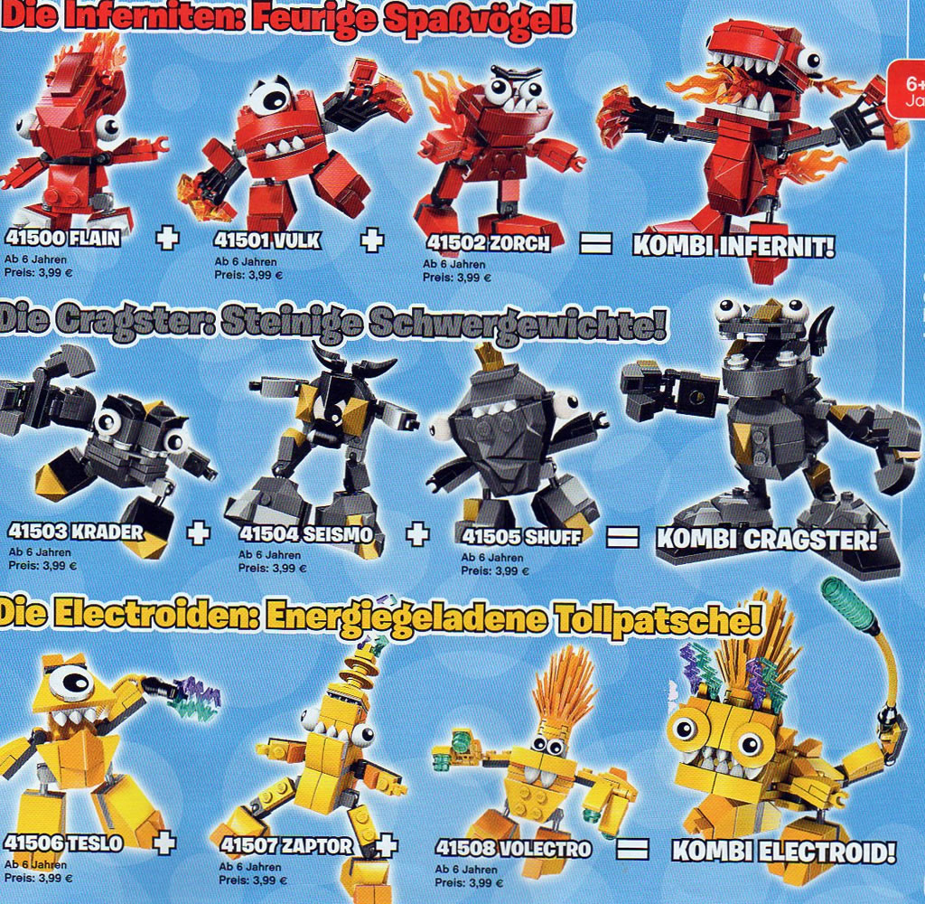 The Brickverse: Theme Guide: Mixels