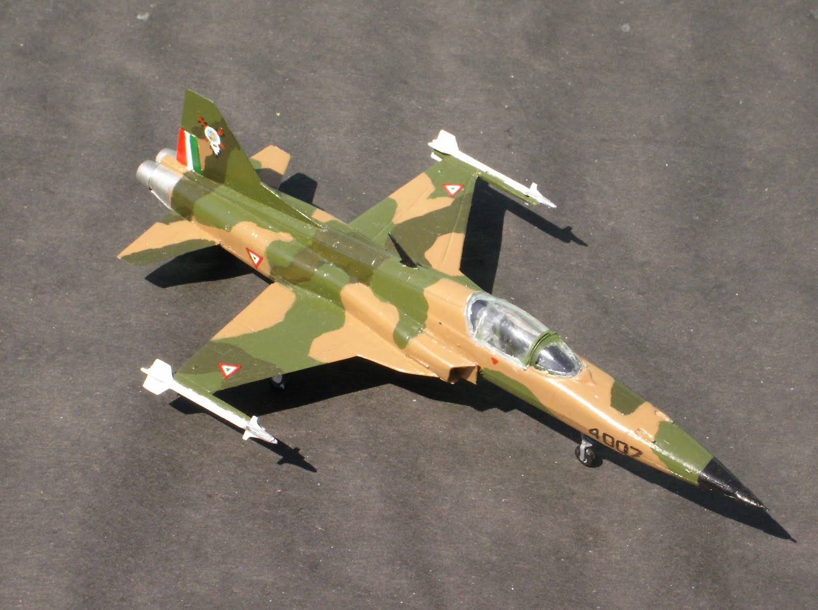 Modelismo: Modelando el F-5E Tiger II de la FAM