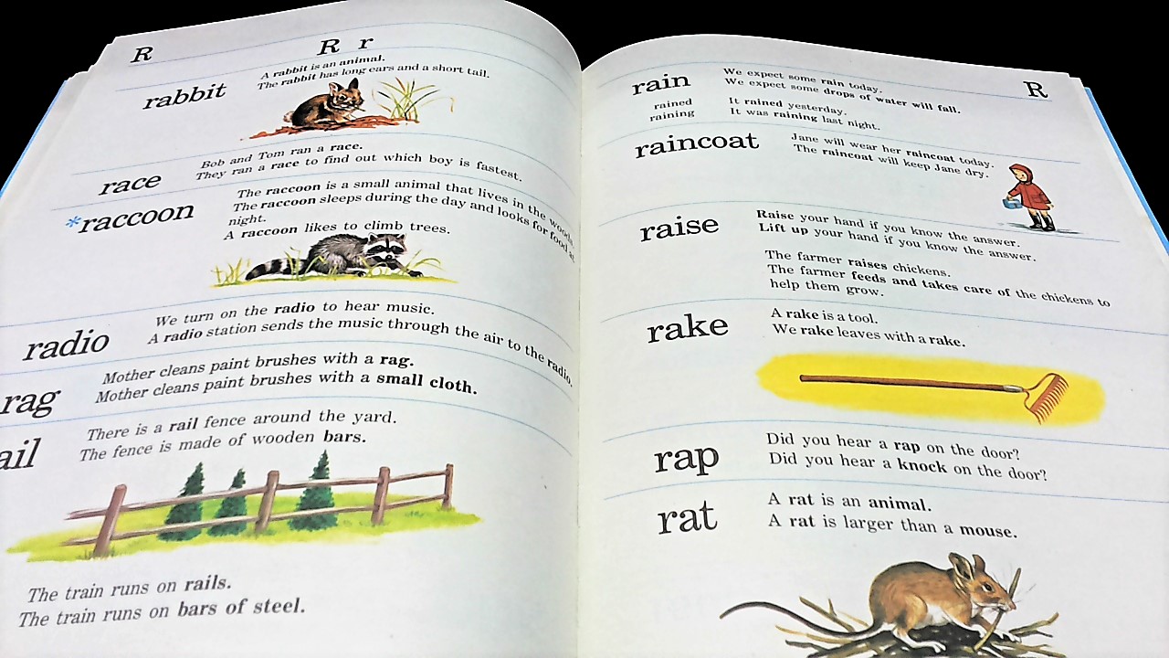 Kid Books Blog: 126.The New Colour-Picture Dictionary for Children