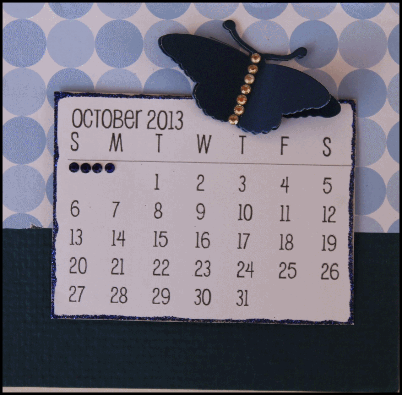 Paper Fantasees - The Craft Blog: Handmade Calendar 2013