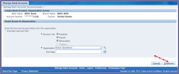 Oracle Applications: Oracle R12 Bank, Branch, Bank Account and Payment ...