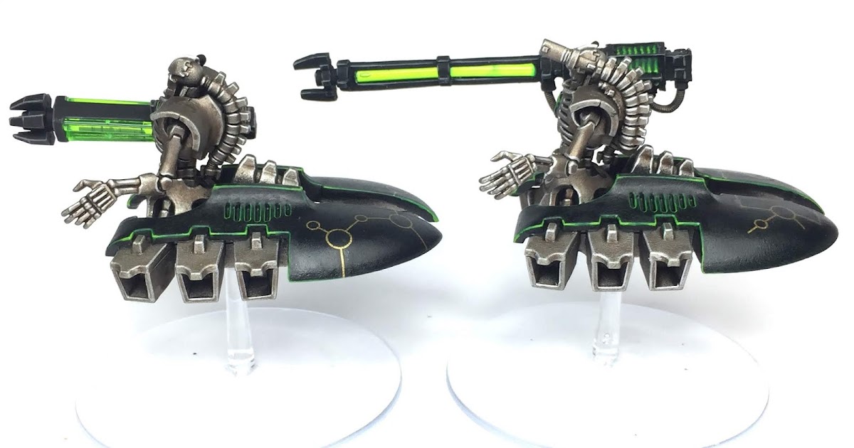 Oldhammer 40k: Necron Destroyer And Heavy Destroyer