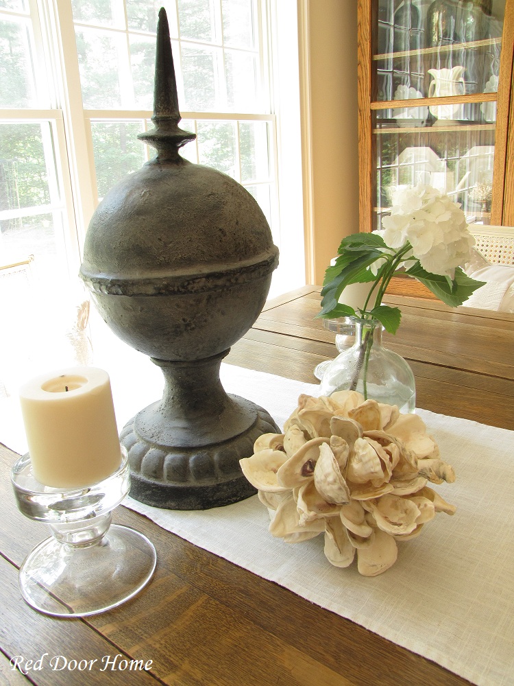 Red Door Home: Decorating with Shells – An Oyster Shell Ball Tutorial