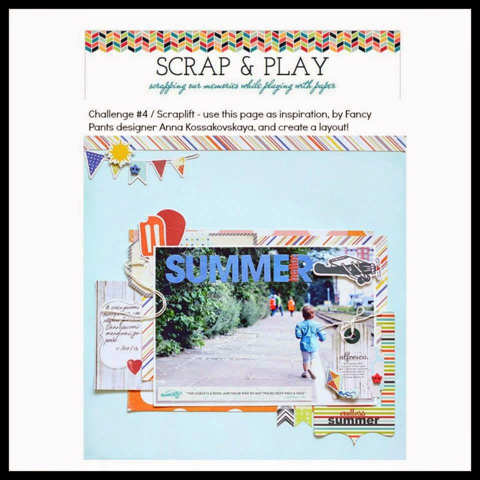 Scrap & Play : Scrap & Play Challenge #4