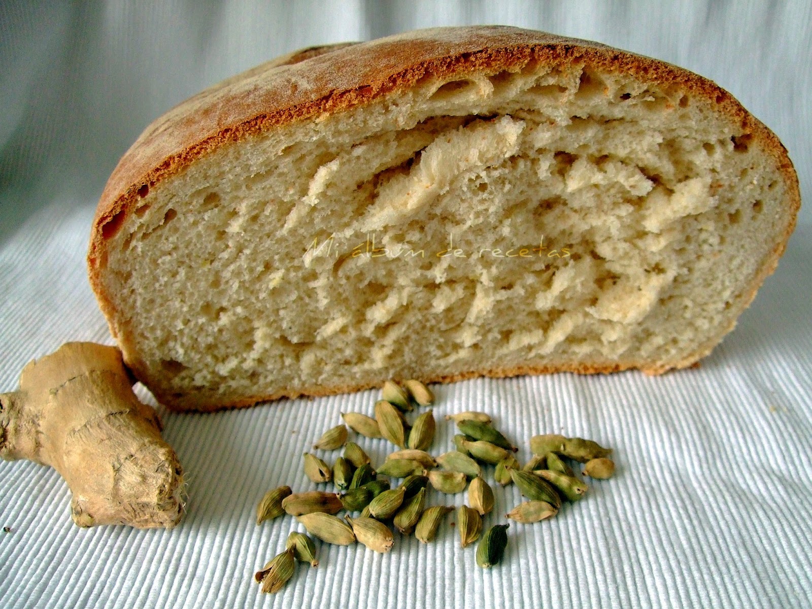 Mi Álbum de Recetas: Pan con cardamomo y jengibre