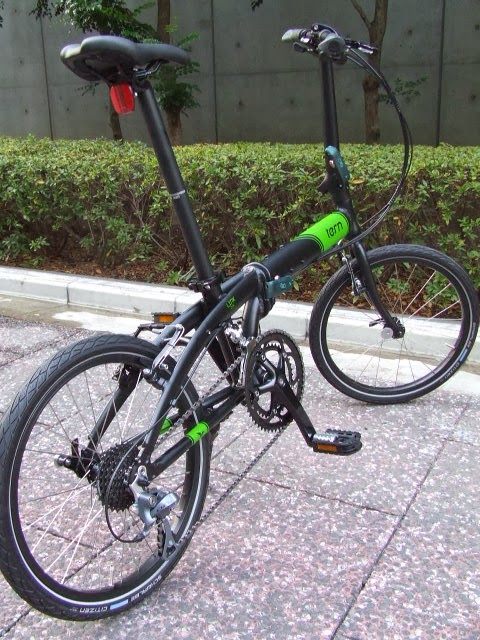 avelo Bicycle shop | アヴェロ バイシクル ショップ 浦和: tern Link D16 Black/Green ターン リンク D16 ブラック/グリーン ...