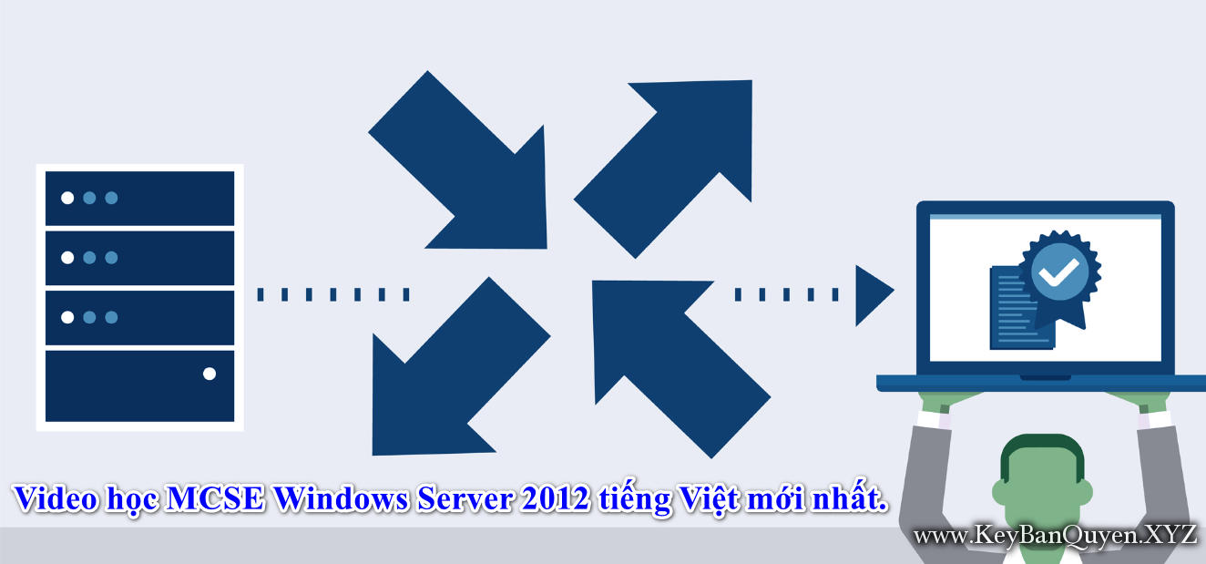 Video học MCSE Windows Server 2012 tiếng Việt mới nhất.