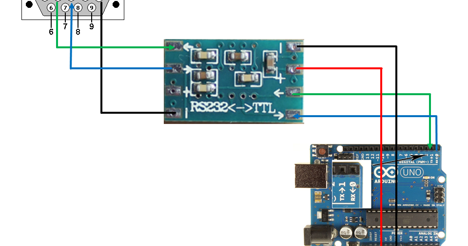 SIMOR Technology: arduino - ttl to rs232