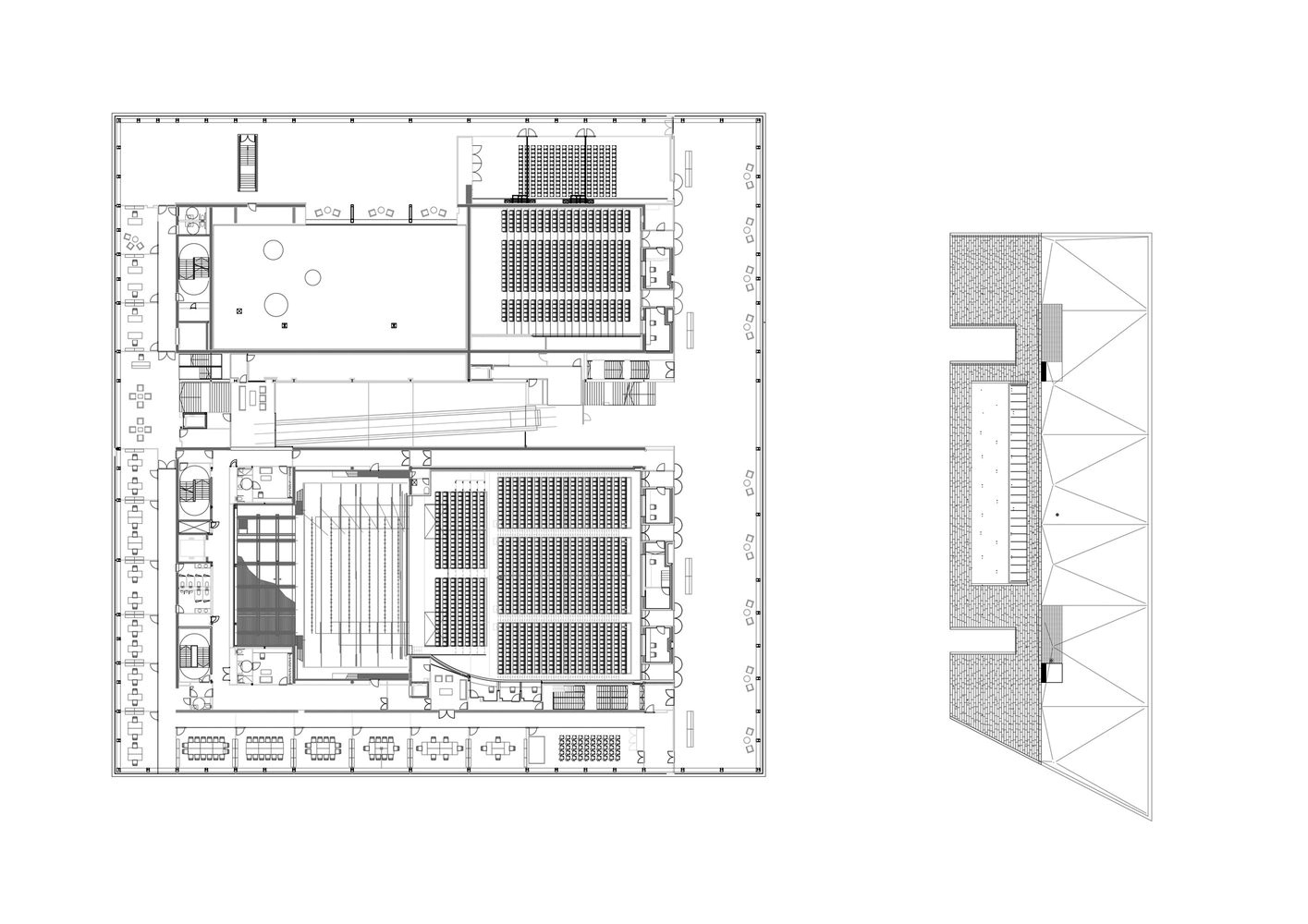 Gambar Arsitektur : Denah Teater yang Membawa Musik Menjadi Hidup ...