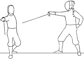 dare to dream, fence extreme: SABRE PARRIES