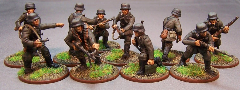 Bolt Action: Germany 'Heer Infantry Squad 2' ~ The Old West Chronicle