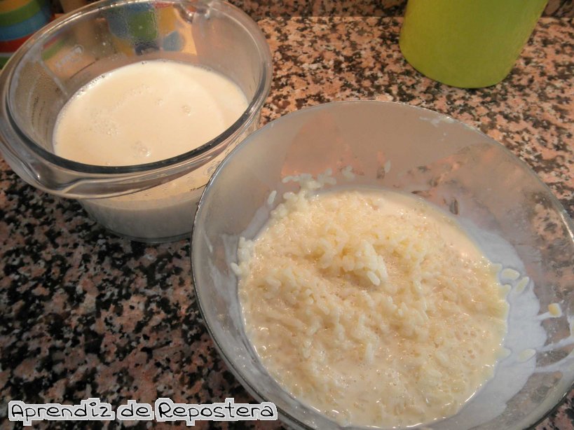 Aprendiz de Repostera: Copas de Arroz con Leche