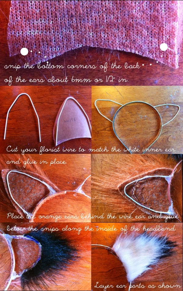 BITS: DIY No-Sew Fox Ears