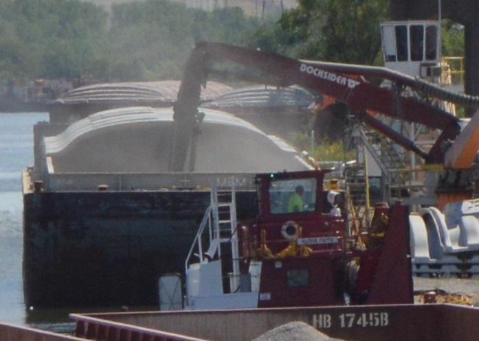 Industrial History: Unloading Barges, Revisited