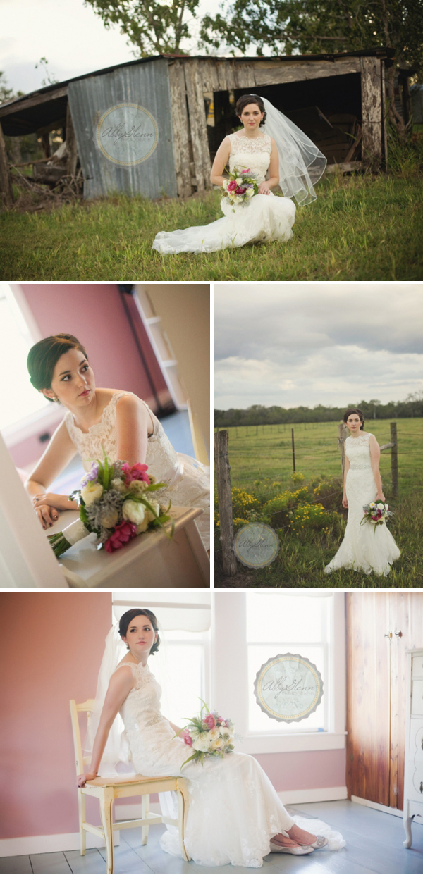crosspollination: fall white, purple and raspberry wedding