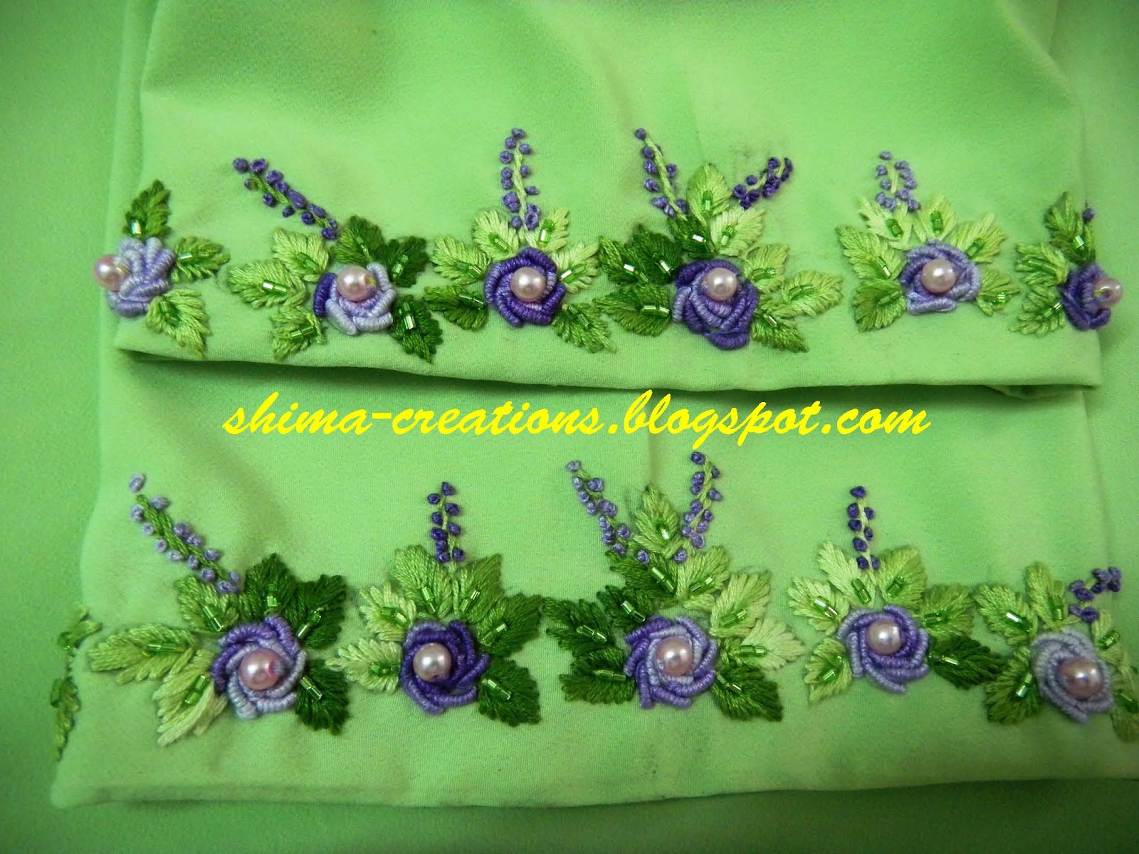 Shima Hasim The Art of Embroidery and Needlework: Sulam Paris