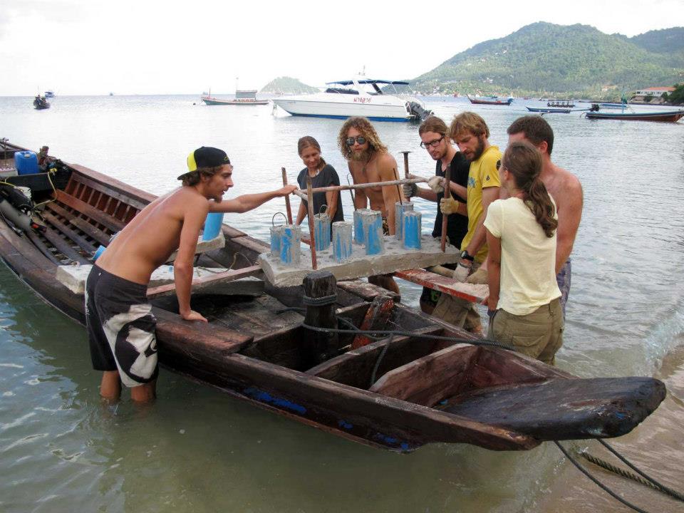 Liu Dong: Ein künstliches Riff entsteht | building an artificial reef