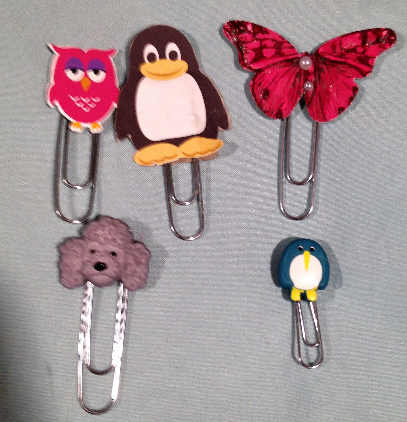 The Frog Palace: Animal Paper clips