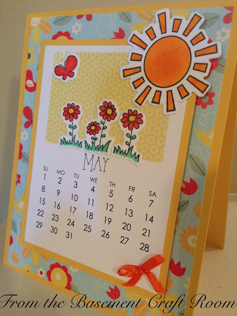 From the Basement Craft Room: Calendar Cards