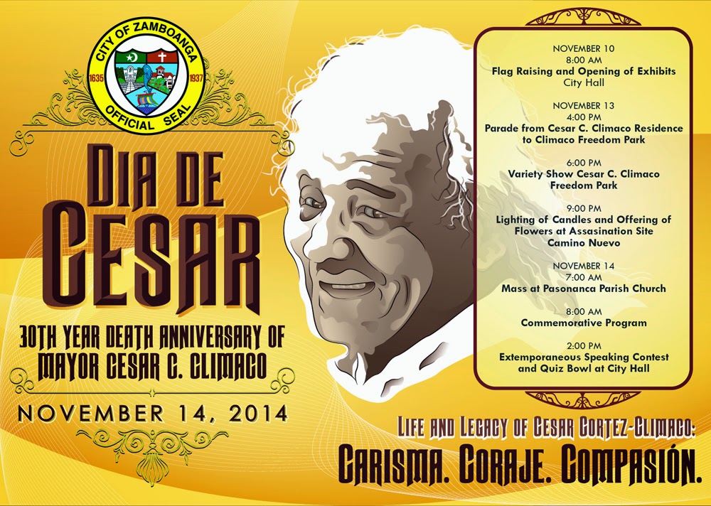 Dia De Cesar: Carisma, Coraje, Compasión - csz97 Blog Folio