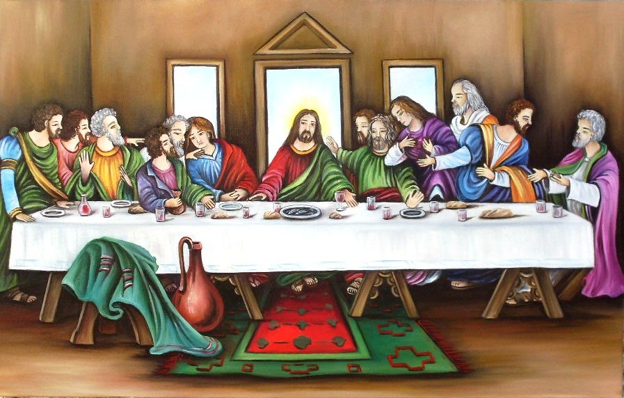 ATELIE NAZARTE +*¨^¨*+: OLEO SOBRE TELA ( SANTA CEIA