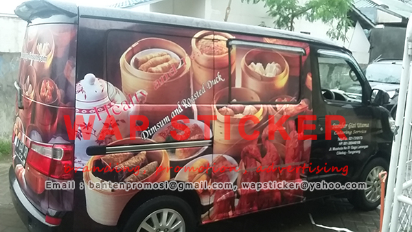 Sticker Mobil Branding: Branding Sticker Mobil Luxio