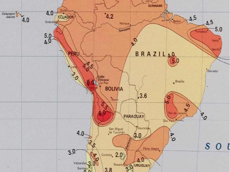 Soluciones solares: Atlas y mapas de radiación solar de los paises de ...