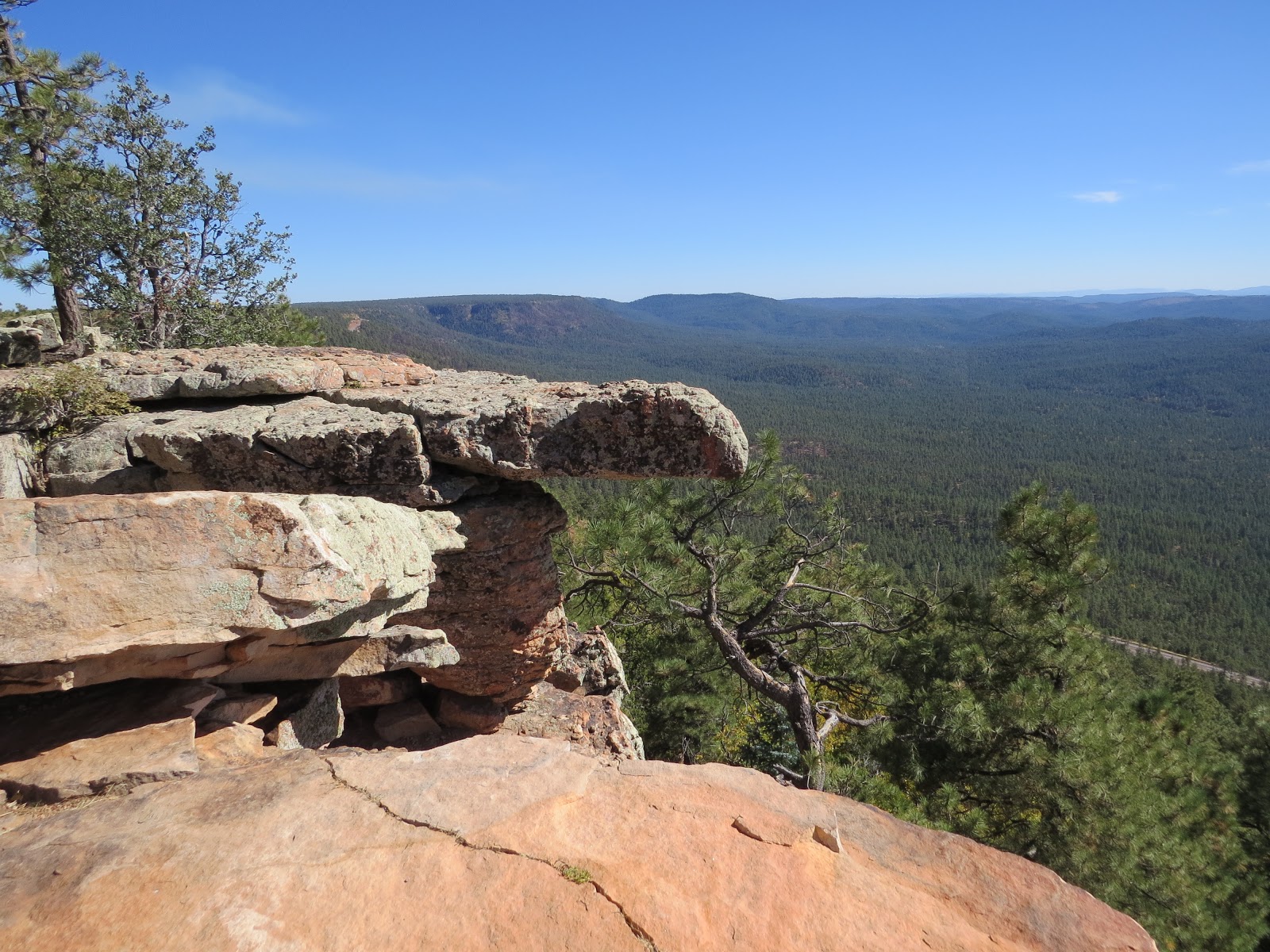 Have Book, Will Travel: Rim Lakes Vista Trail #622, Mogollon Rim, Arizona