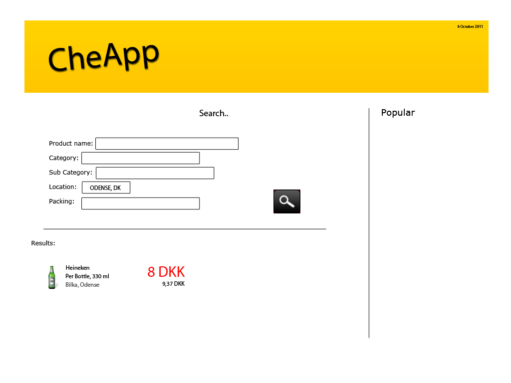 CheApp - Discount Sharing System