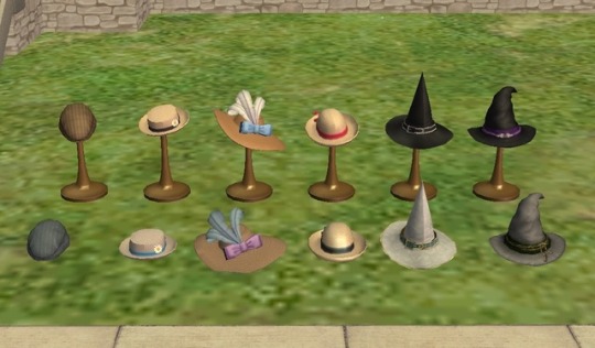 Decat's Sims 2 Creations: Victorian Hats as Deco