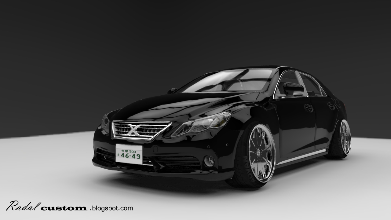 radal custom: toyota mark X VIP
