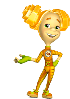 Cartoon Characters: The Fixies (PNG)