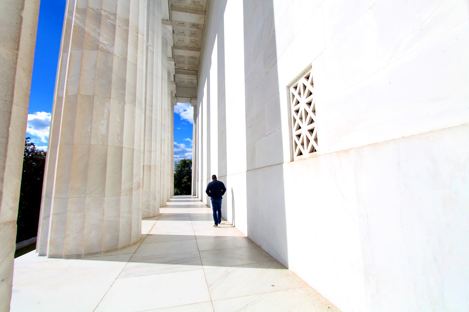 mitcheci photos: Washington DC: Lincoln Memorial pillars