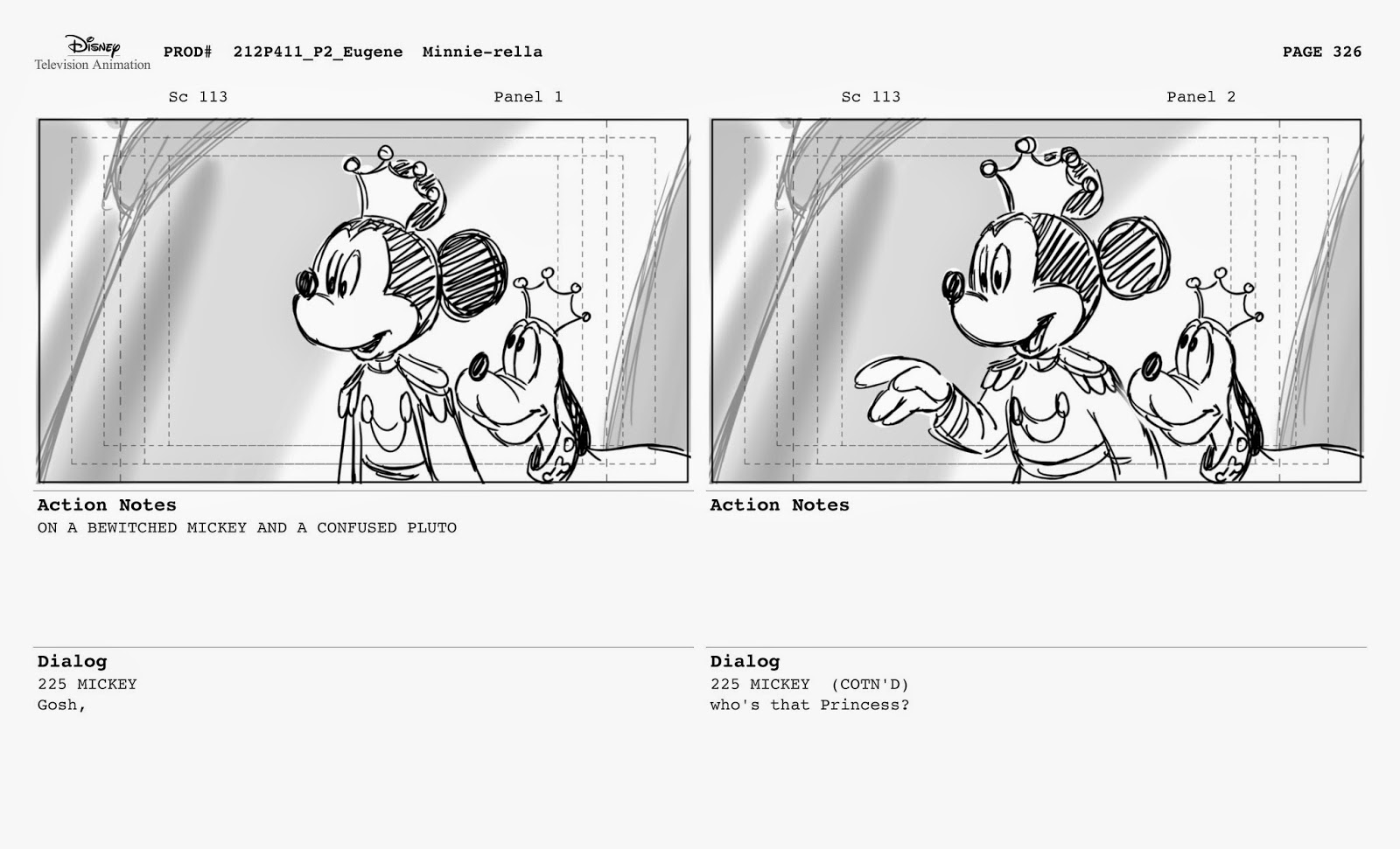 Eugene Salandra: "Come On Let's Dance Together" Storyboard from ...