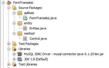 Cara Membuat Form Transaksi dengan Java | Download Source Code PHP dan Java - Denny id