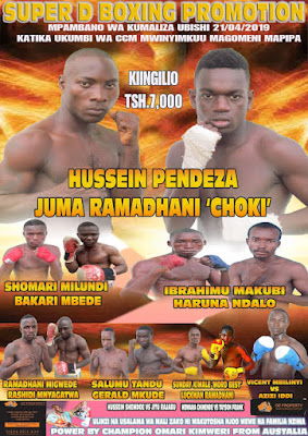 MABONDIA HUSSEIN PENDEZA NA JUMA RAMADHAN KUZICHAPA SIKU YA PASAKA - MICHUZI BLOG