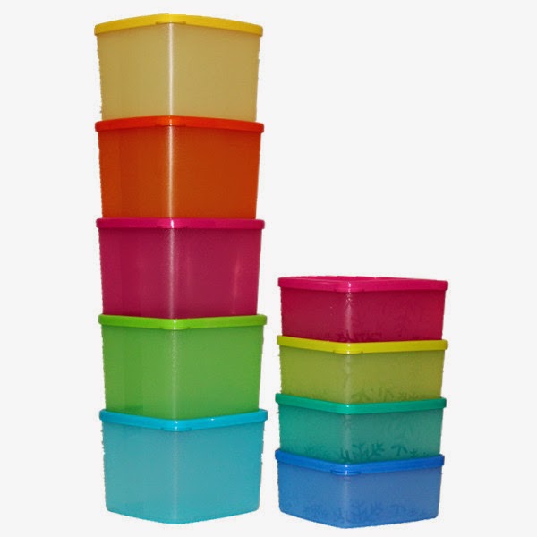 Tupperware Brand Malaysia::Tupperware: Colorful Tupperware 5 Small ...