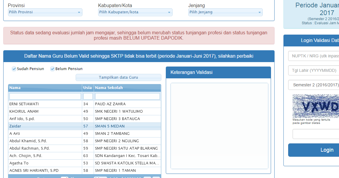 Cabang Dinas Pendidikan Wilayah Kab. Gresik: PENTING UNTUK OPERATOR DAPODIK