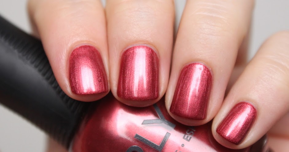 Zu maluje: orly - cosmic crimson (deep wonder - winter 2018 collection)