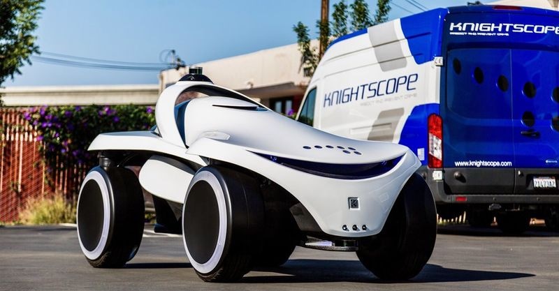 Futurnex: Knightscope K7 es un concepto futurista de vigilancia