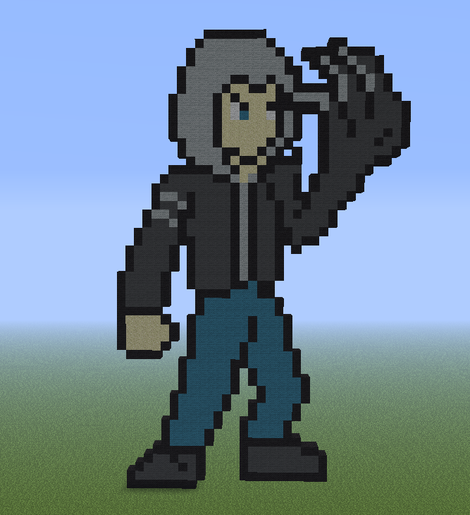 Minecraft Pixel Art Helper Alex Mercer minecraft-pixel-art-helper-alex-mercer