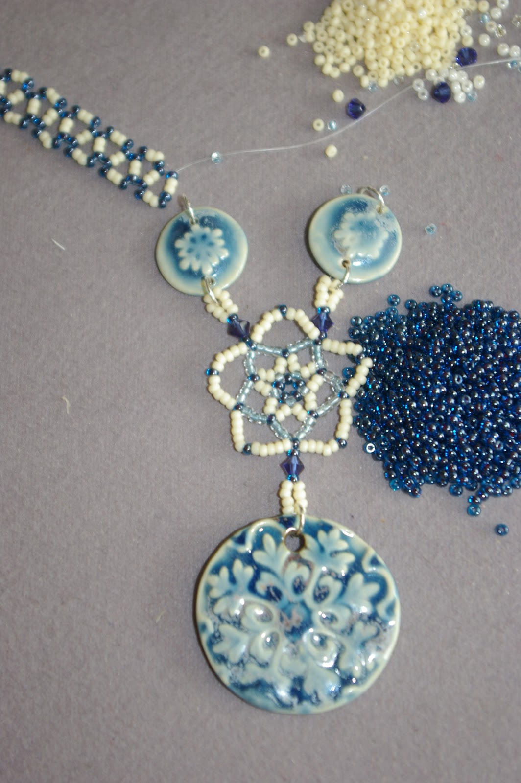 Jewelry, Art and Life: Michelle Mach's Snowflake Challenge Revealed!