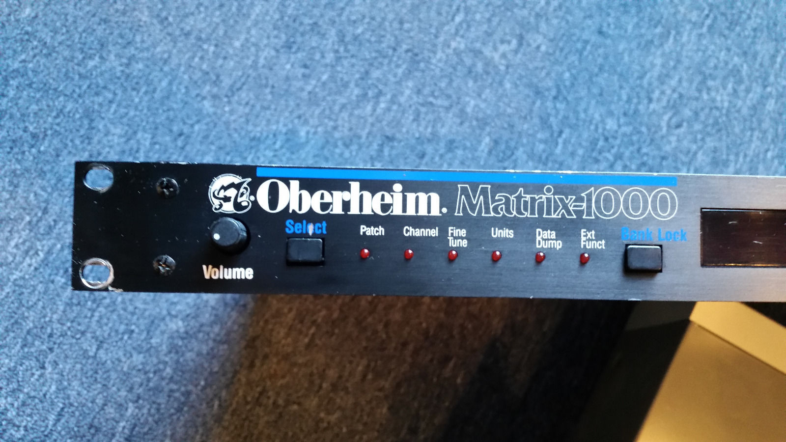 MATRIXSYNTH: Oberheim Matrix 1000 Analog Rack Synthesizer